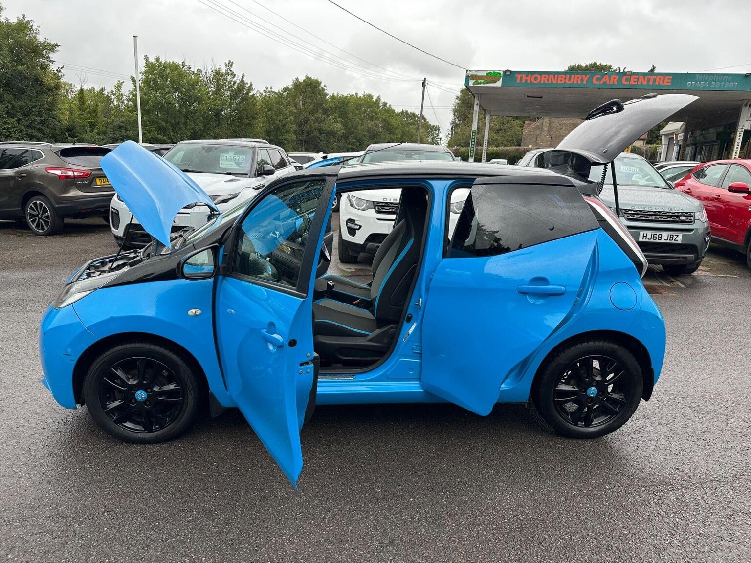 Used TOYOTA AYGO 2016 Blue for sale - £4999 in Thornbury, South ...
