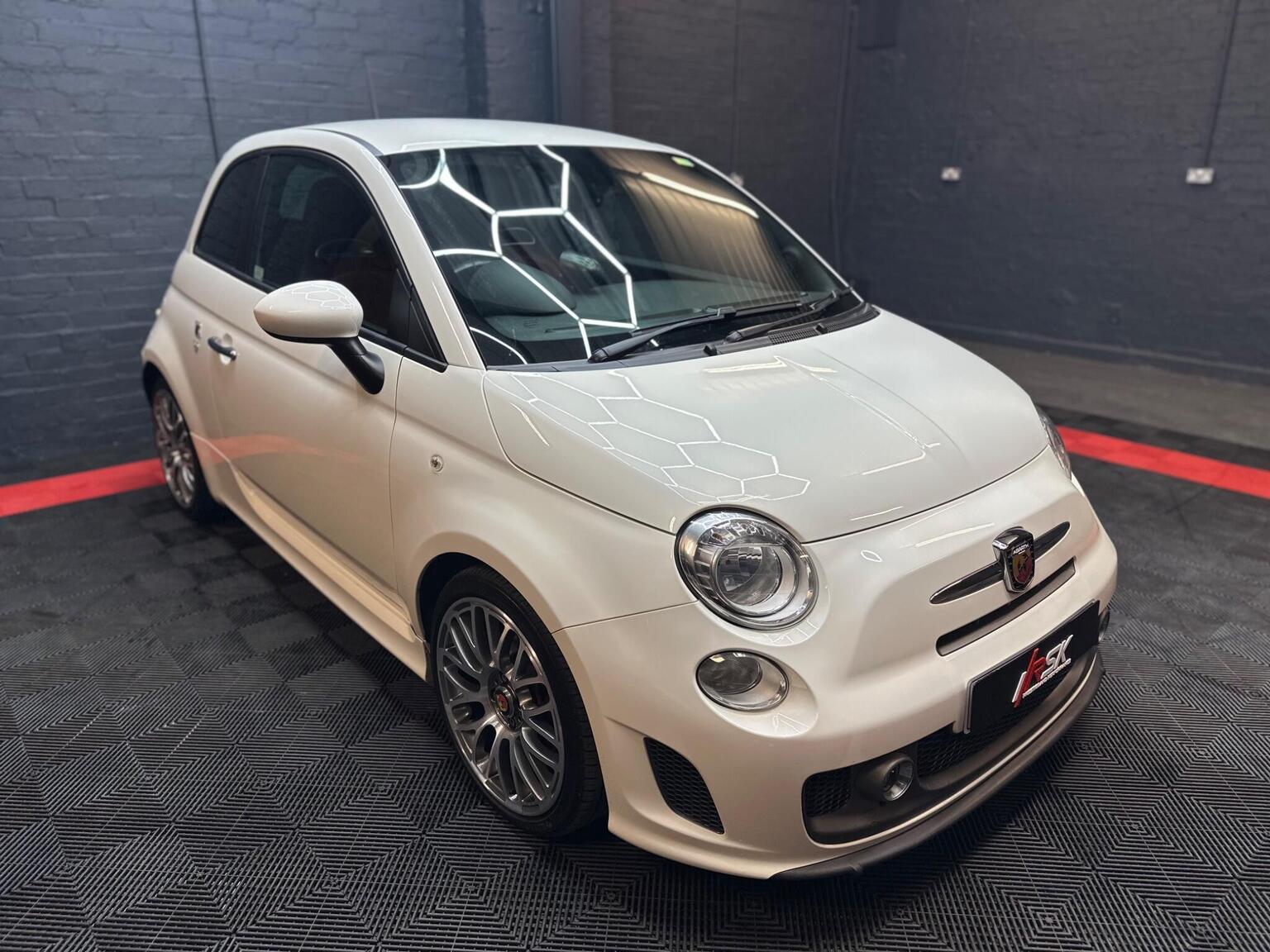 SOLD - Used ABARTH 595 2015 White in Wolverhampton, West Midlands | RSK Cars